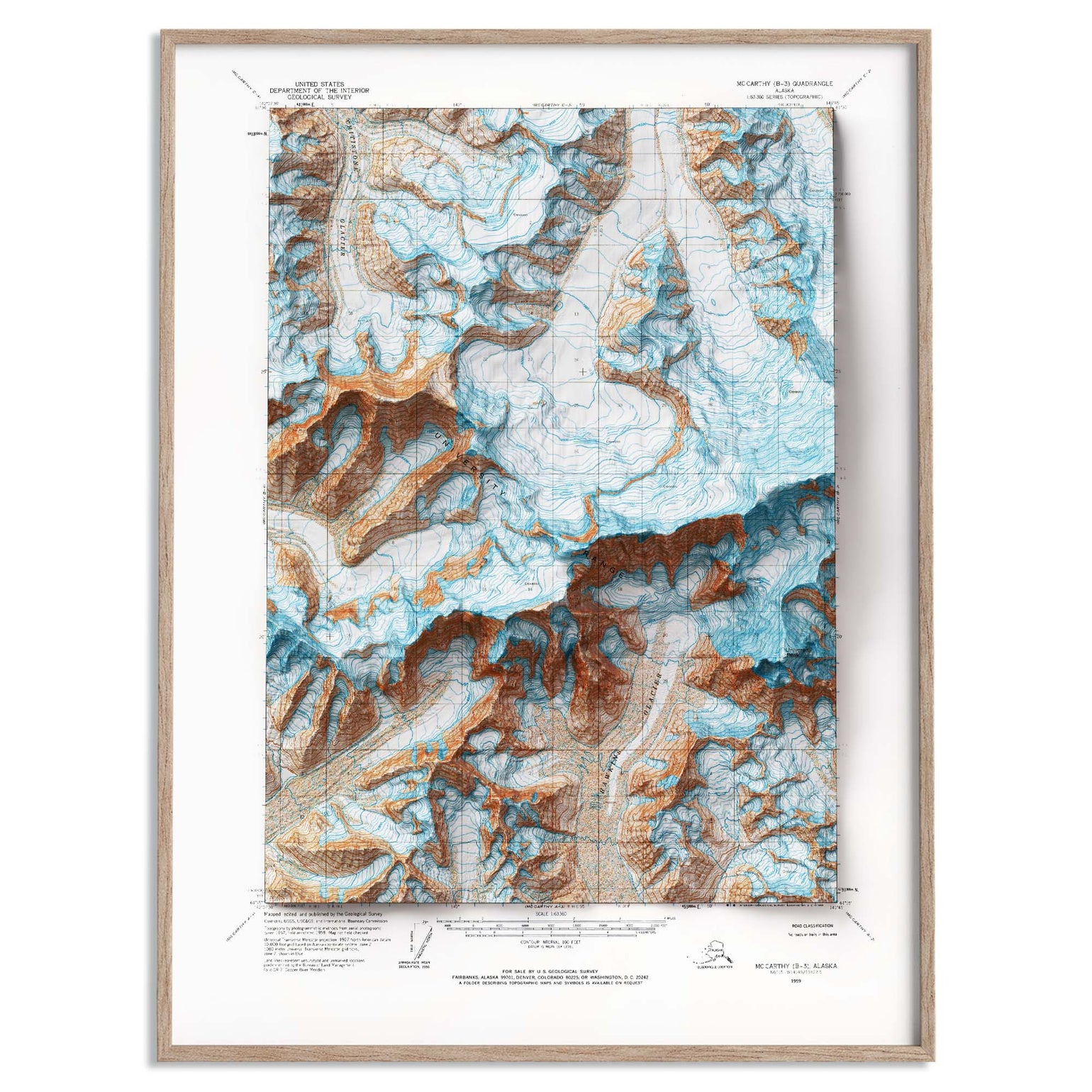 North America shaded relief maps | VizCart by VizArt