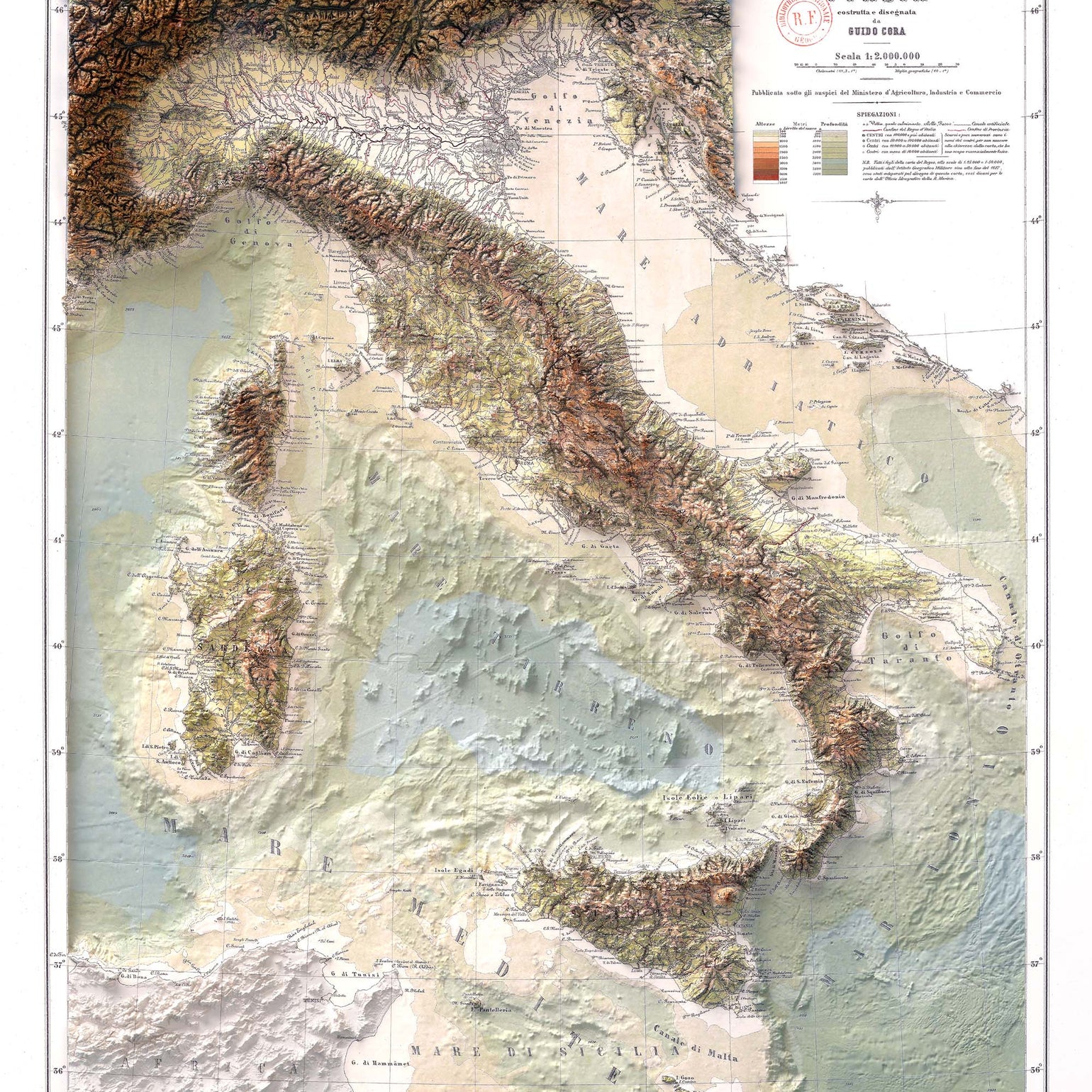 VizCart | Fine art shaded relief maps by Vizart