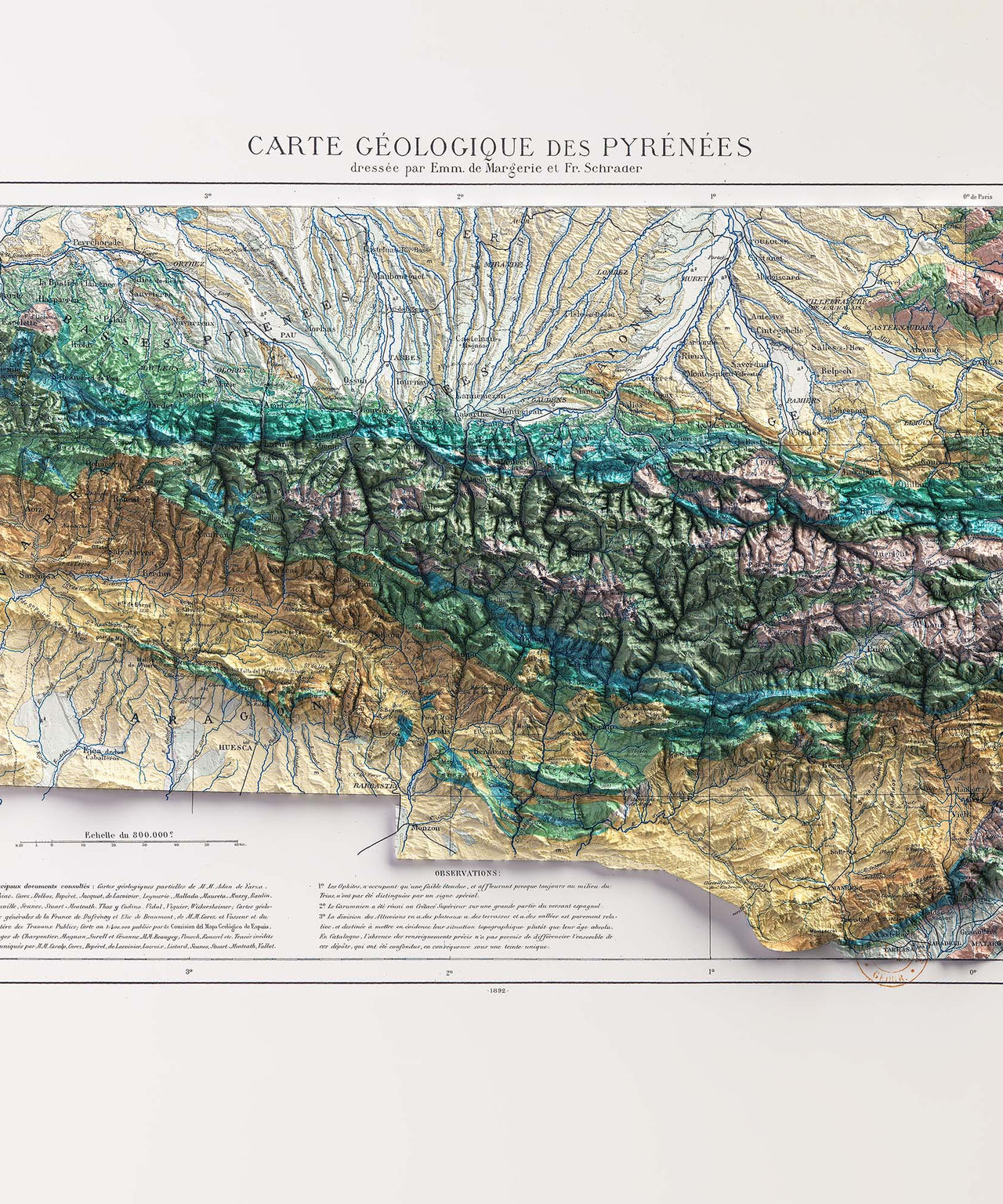 VizCart | Fine art shaded relief maps by Vizart