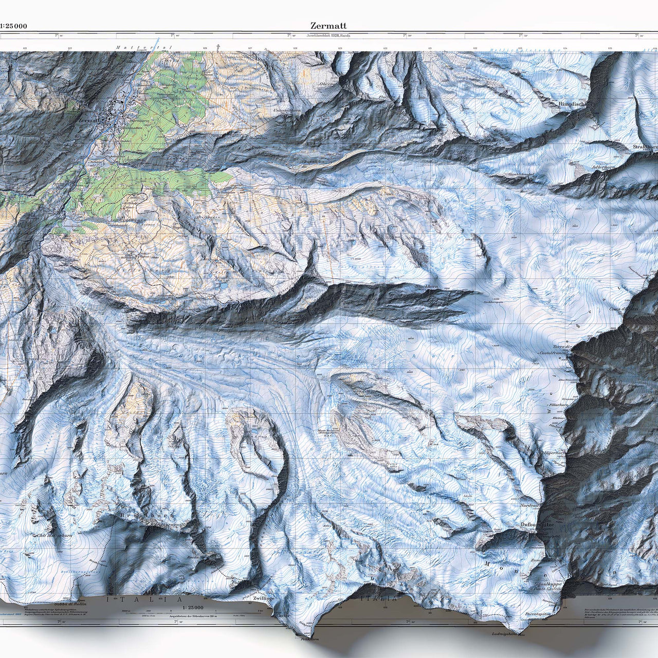 VizCart | Fine art shaded relief maps by Vizart