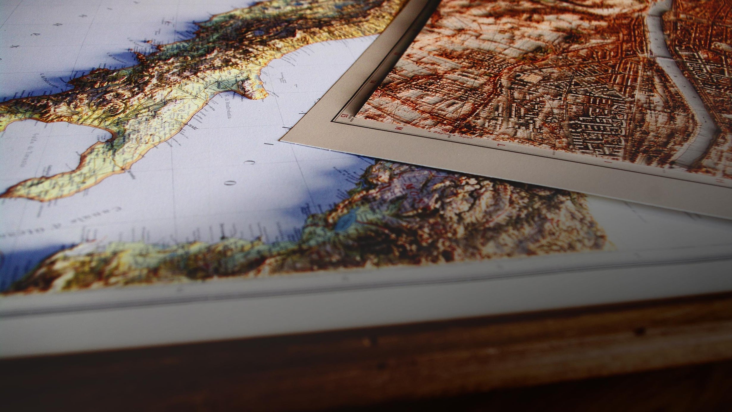 VizCart | Fine art shaded relief maps by Vizart