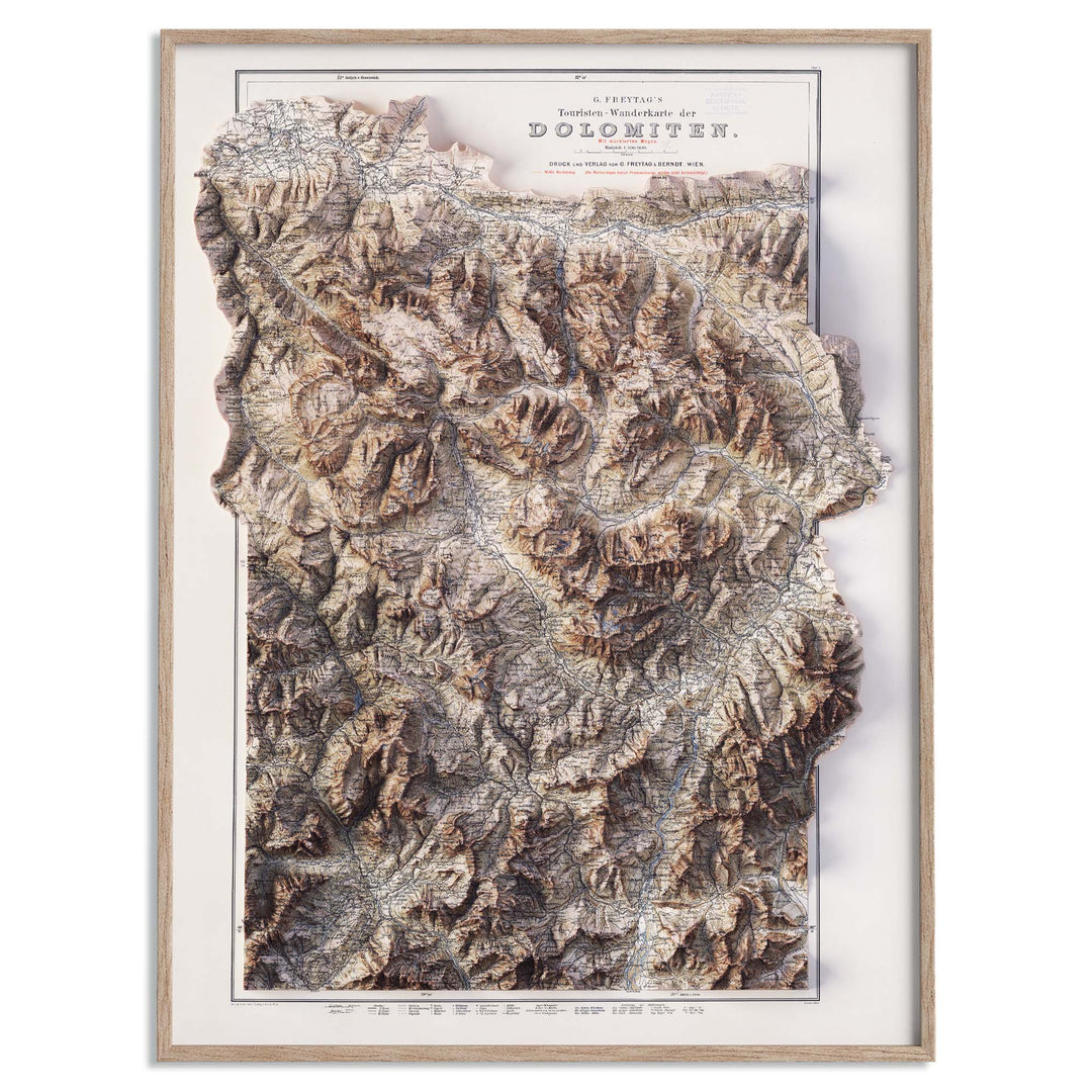 Topographic shaded relief maps | VizCart by VizArt