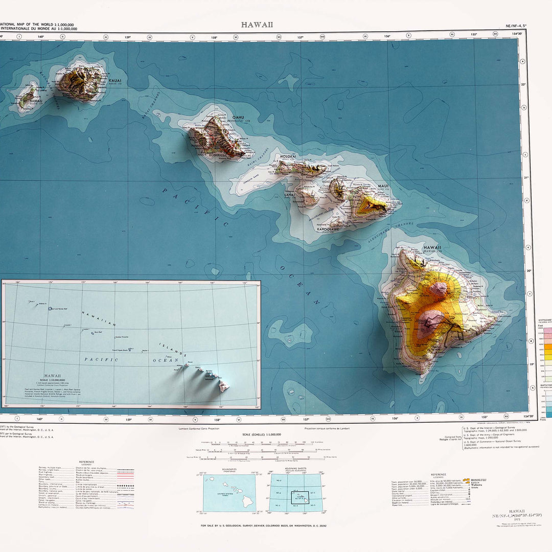 North America shaded relief maps | VizCart by VizArt